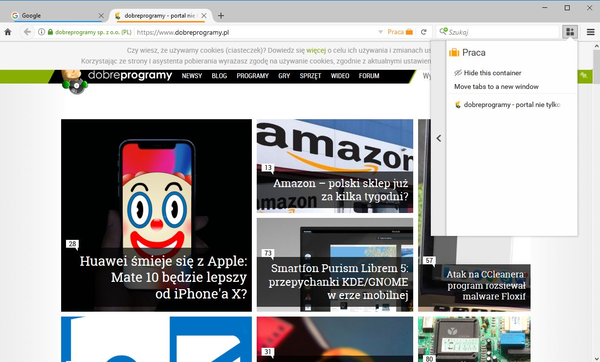 Firefox Multi-Account Containers 4.0.1 - dobreprogramy