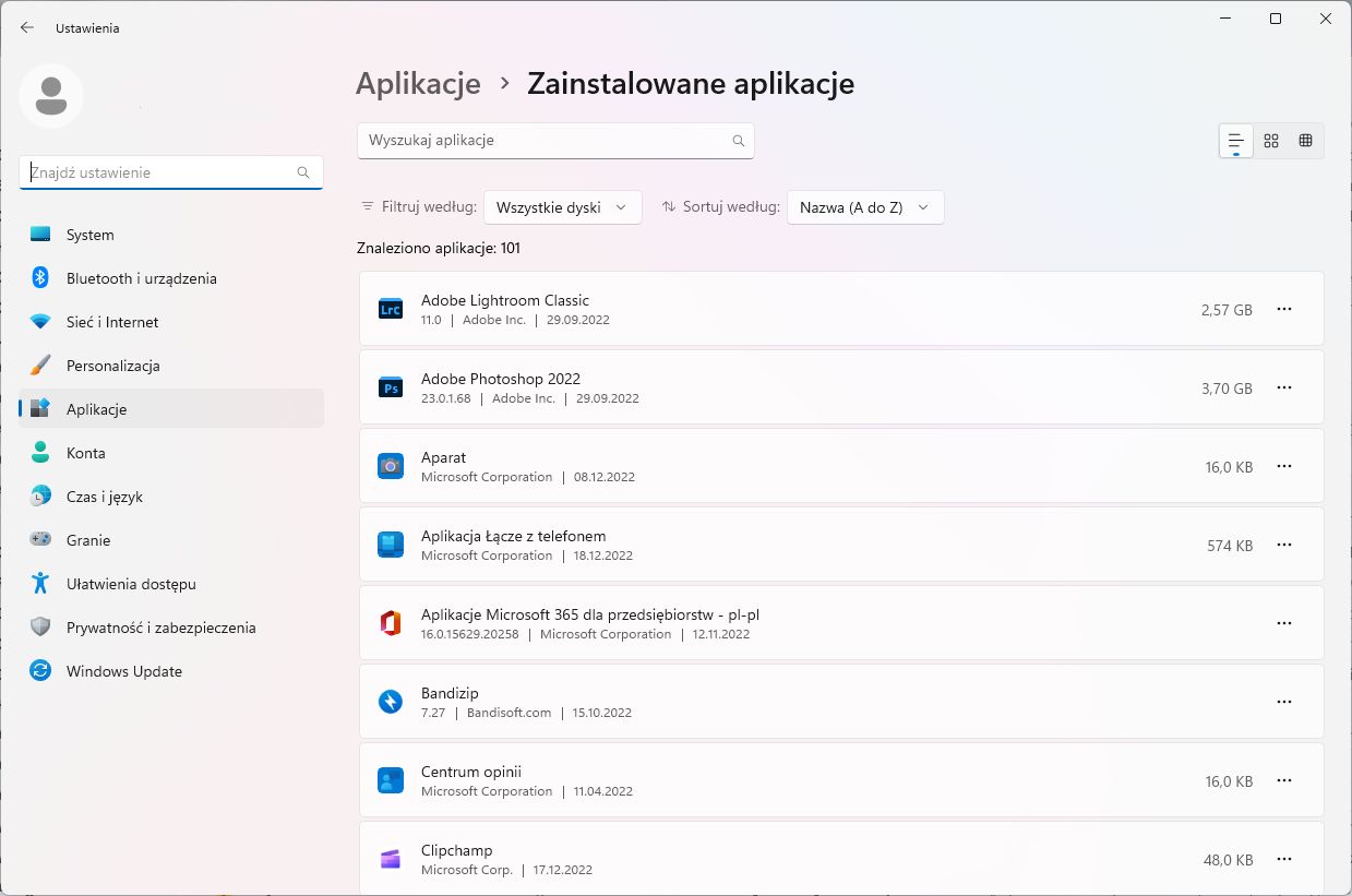 Windows 11: jak poprawnie odinstalować aplikacje?