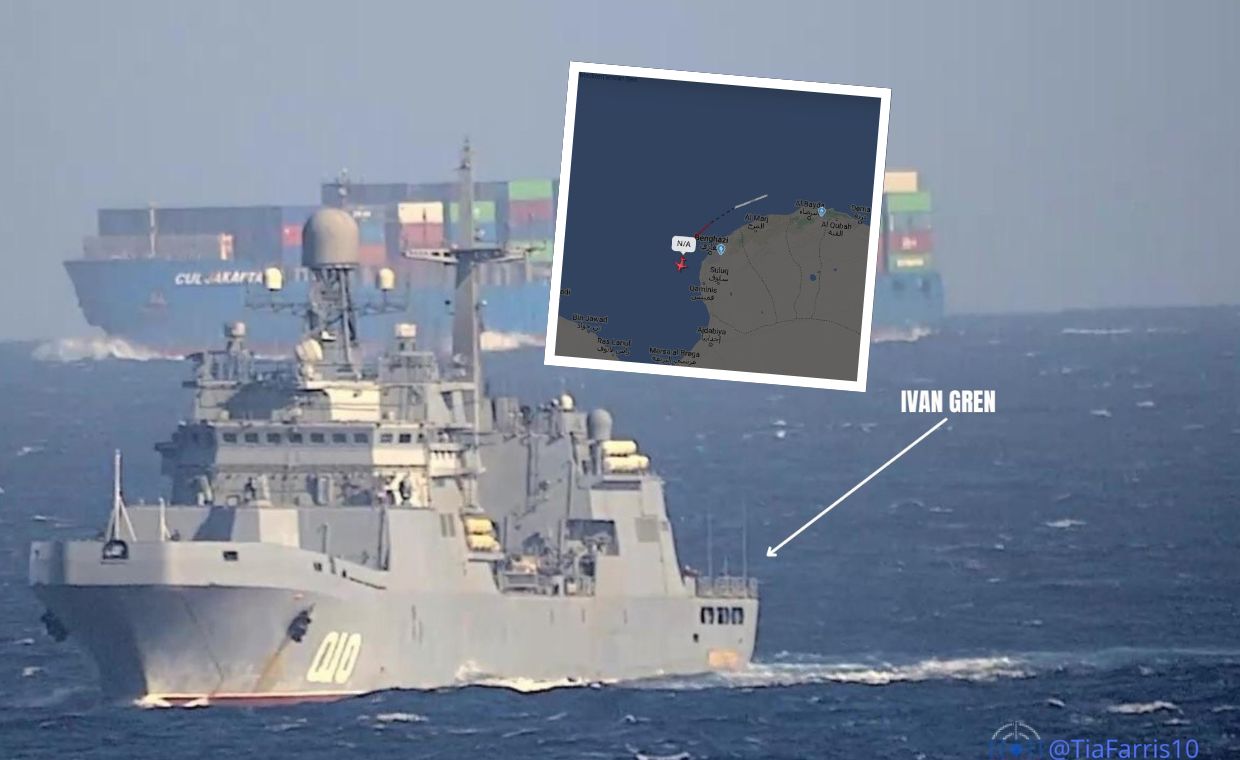 NATO keeps watch as Russian convoy sails toward Gibraltar