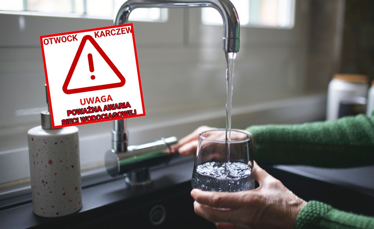 Poważna awaria w Otwocku. Woda niezdatna do spożycia