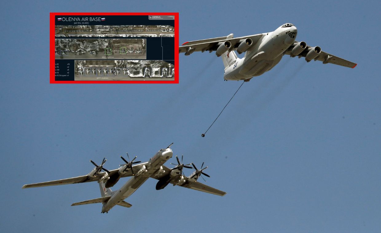 Satellite images reveal massive Russian bomber relocation to Olenya ...