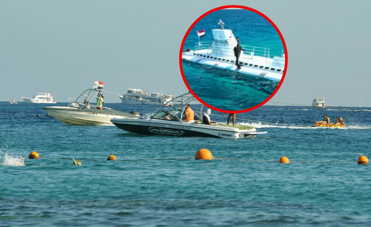 Submarine tragedy off Hurghada coast: Six feared dead