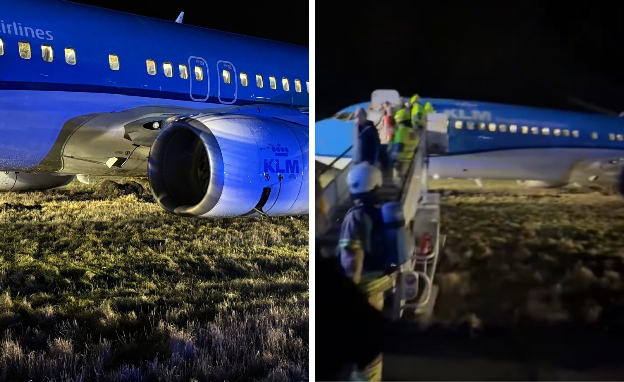KLM flight skids off Norwegian runway; no injuries reported