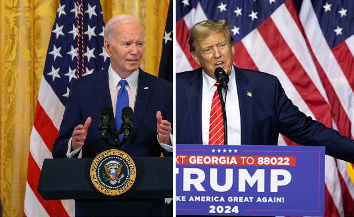 Biden overtakes Trump with a 5-point lead in latest presidential poll