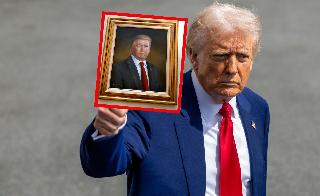 Trump painting uproar leaves British artist's business in peril