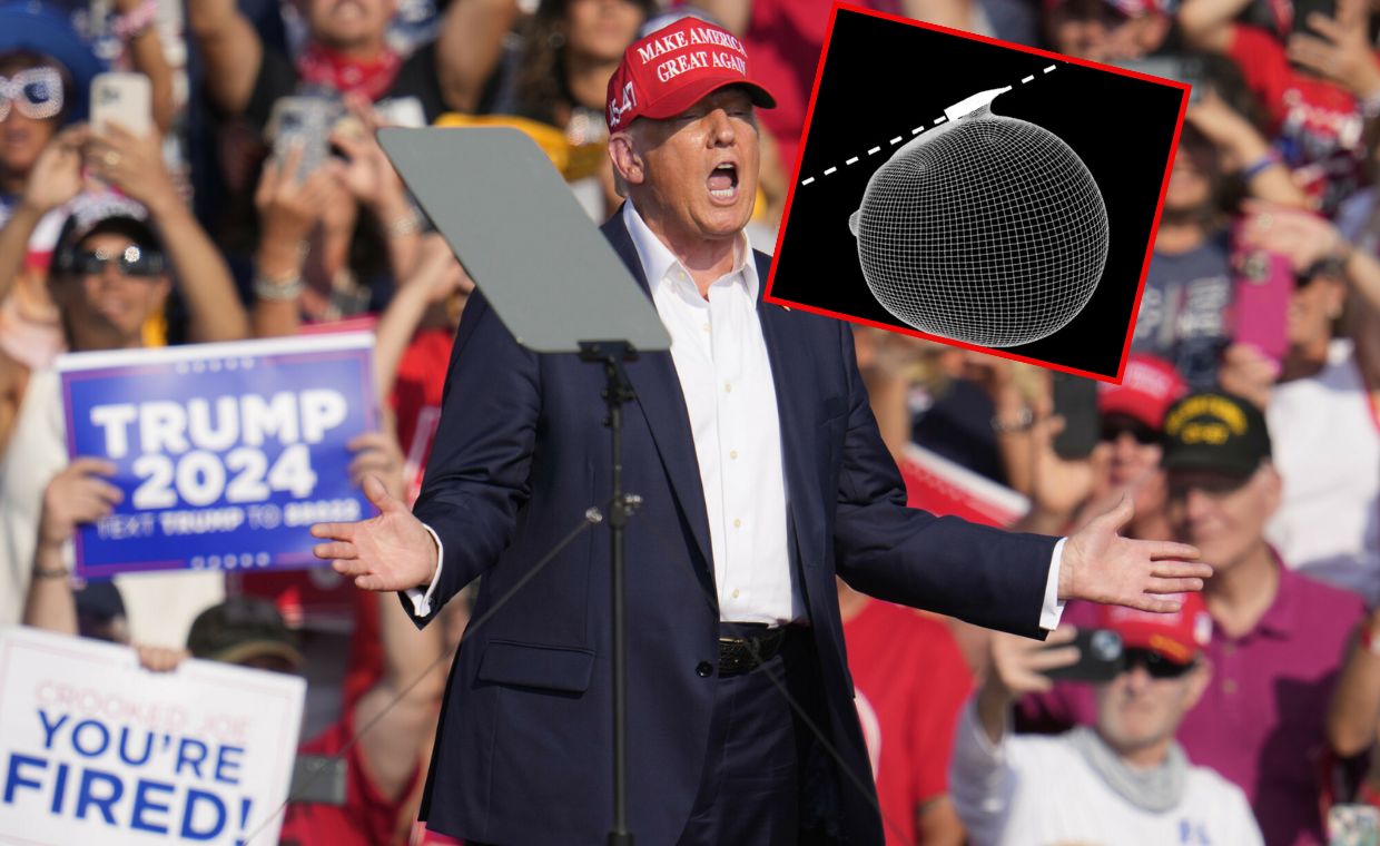 This is how narrowly Trump narrowly escaped an assassination attempt at ...