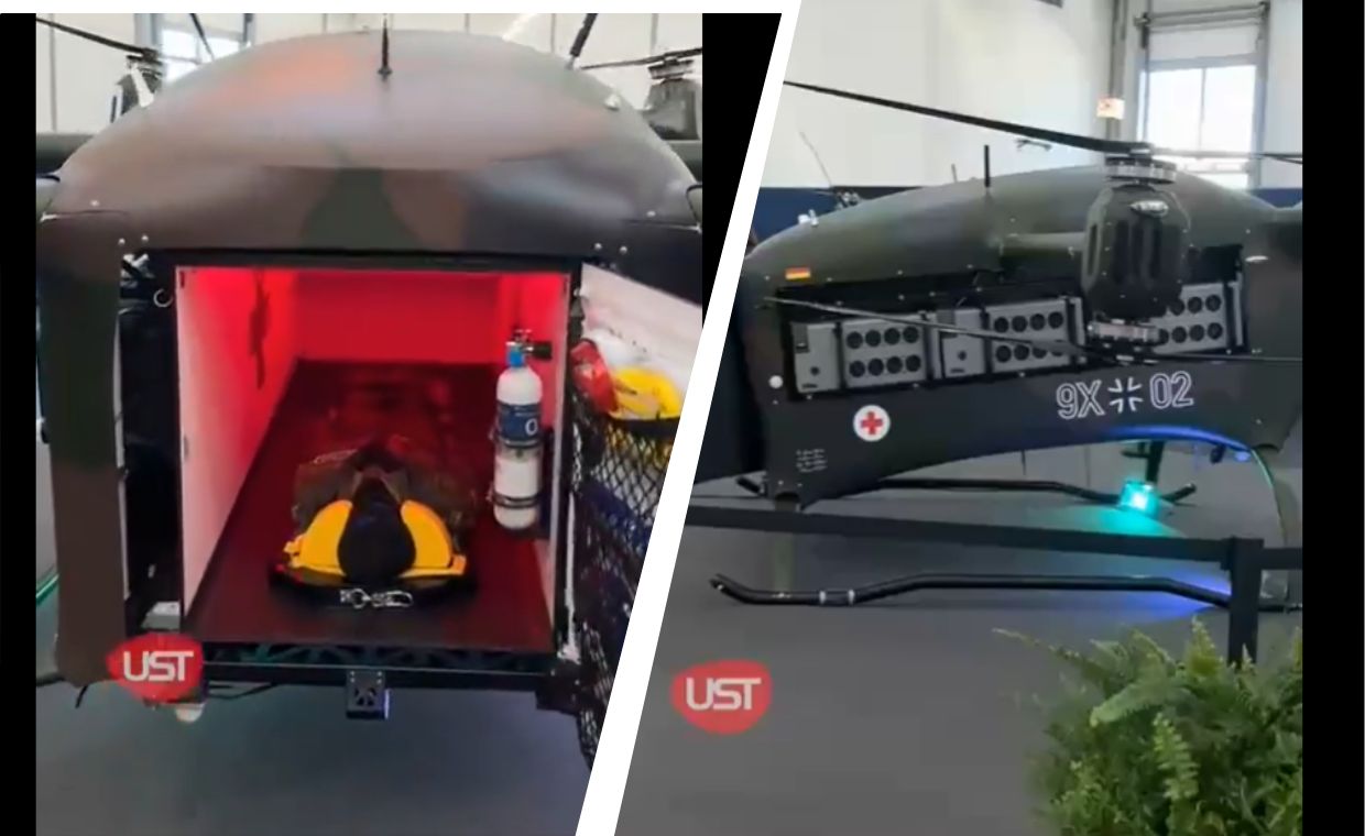 Germany unveils drone revolution for rescue and warfare