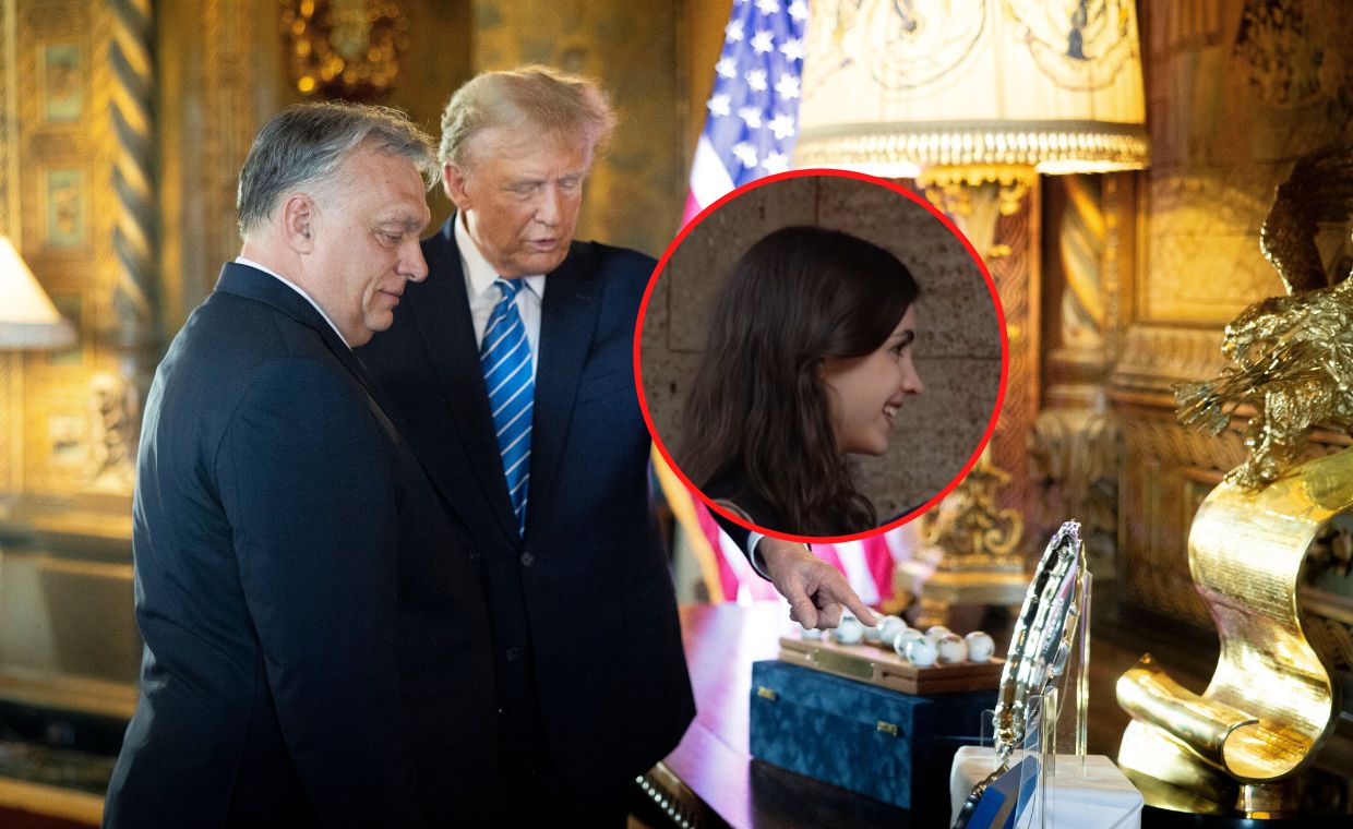 Orban zabrał córkę do Trumpów. Teraz się tłumaczy