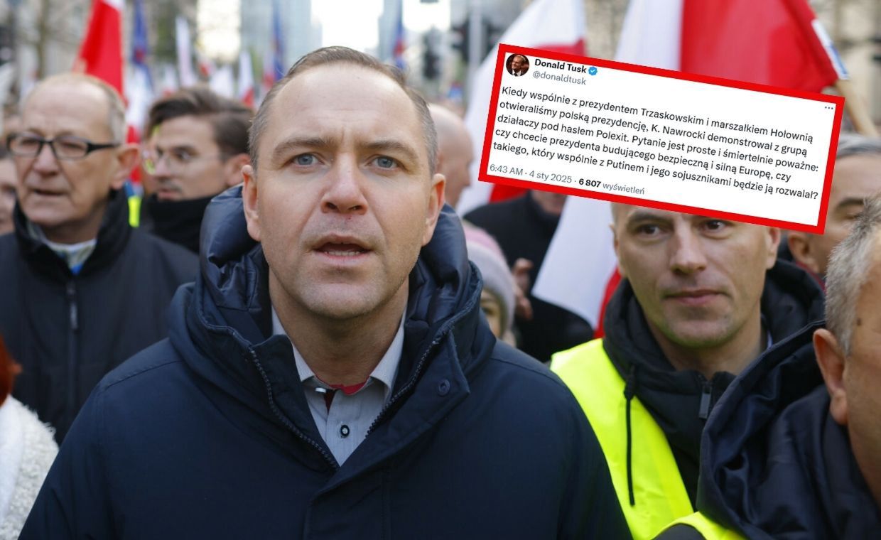 Wpis Tuska z samego rana. Uderzył w Nawrockiego