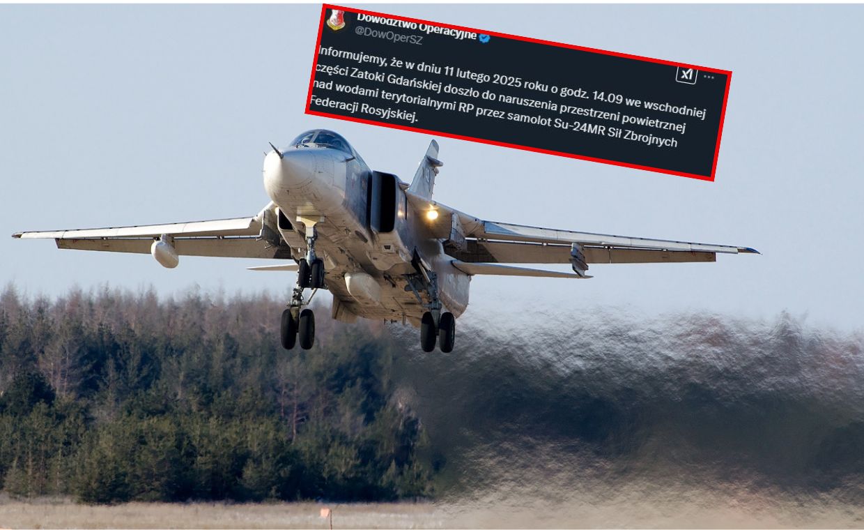 Naruszenie polskiej przestrzeni powietrznej. Jest komunikat wojska