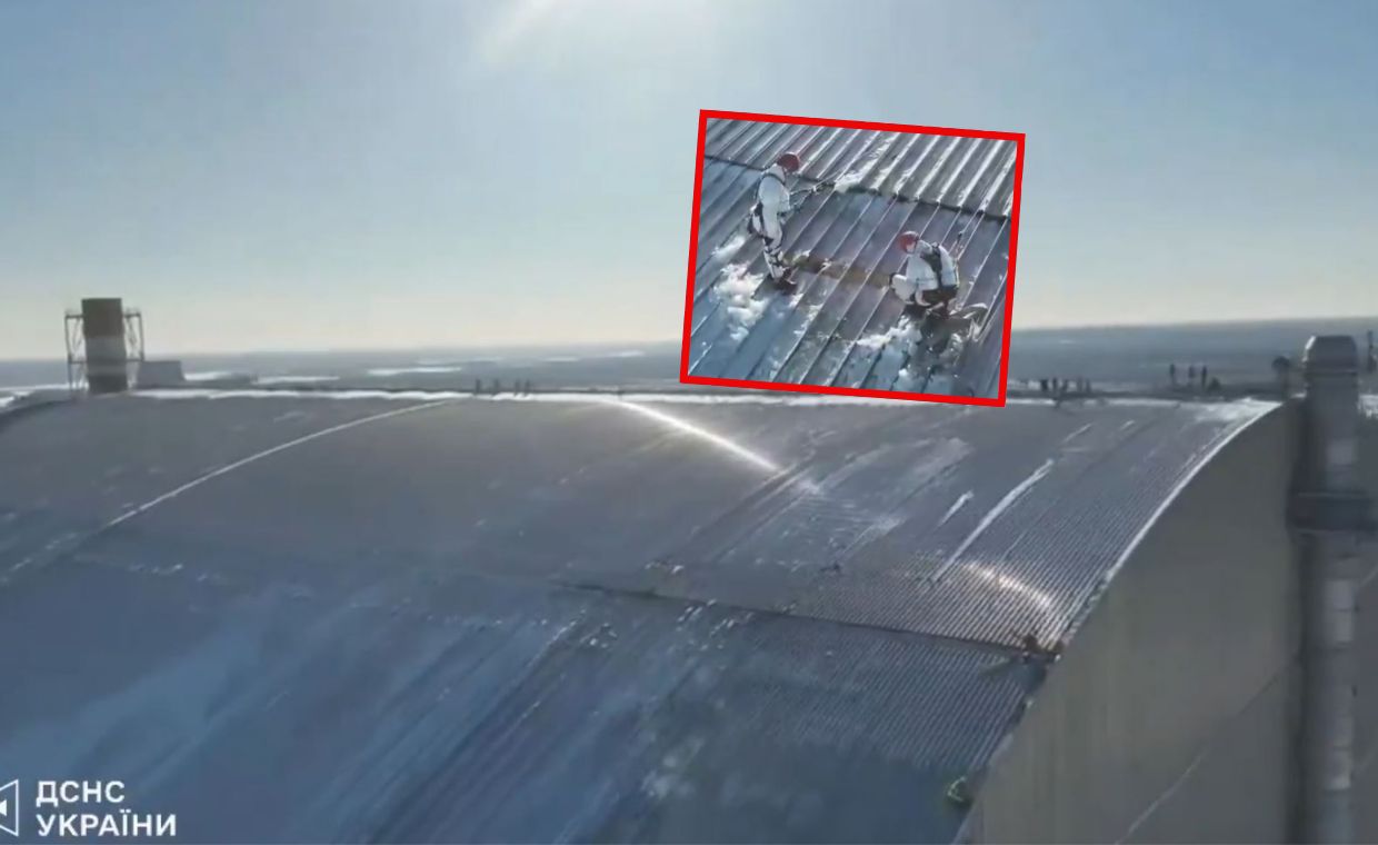 Chernobyl drone attack: Fires contained, no radiation threat