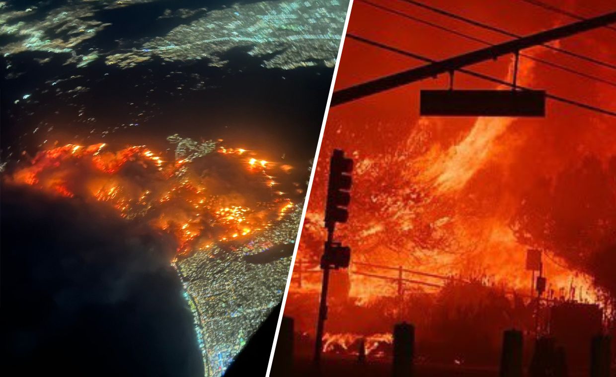 Los Angeles inferno: Worst fire in city's history prompts mass evacuations