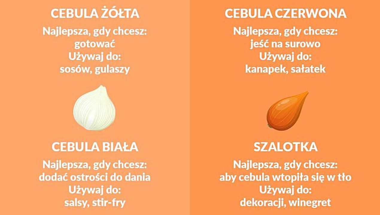 Poznaj rodzaje cebul i przekonaj się, do czego nadają się najlepiej