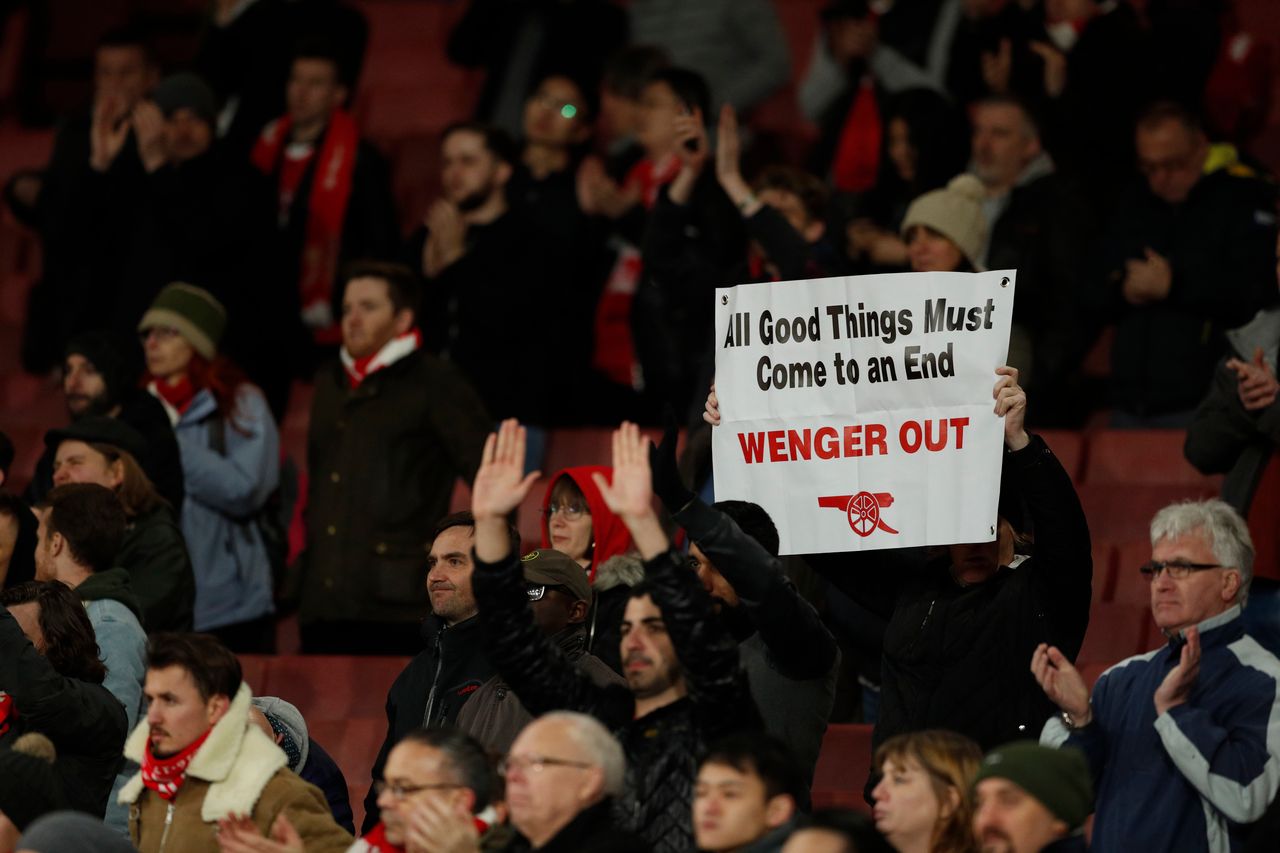 "Wenger OUT" - najsłynniejsze hasło świata