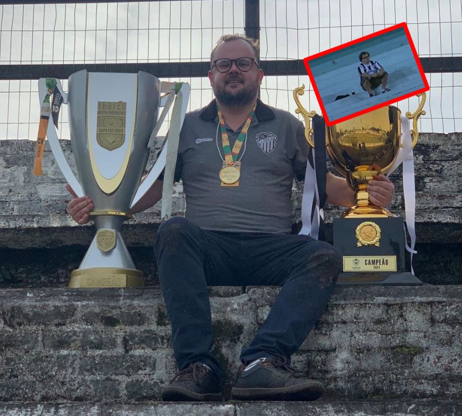 Samotnie oglądał z trybun klęskę ukochanej drużyny. Po latach ...