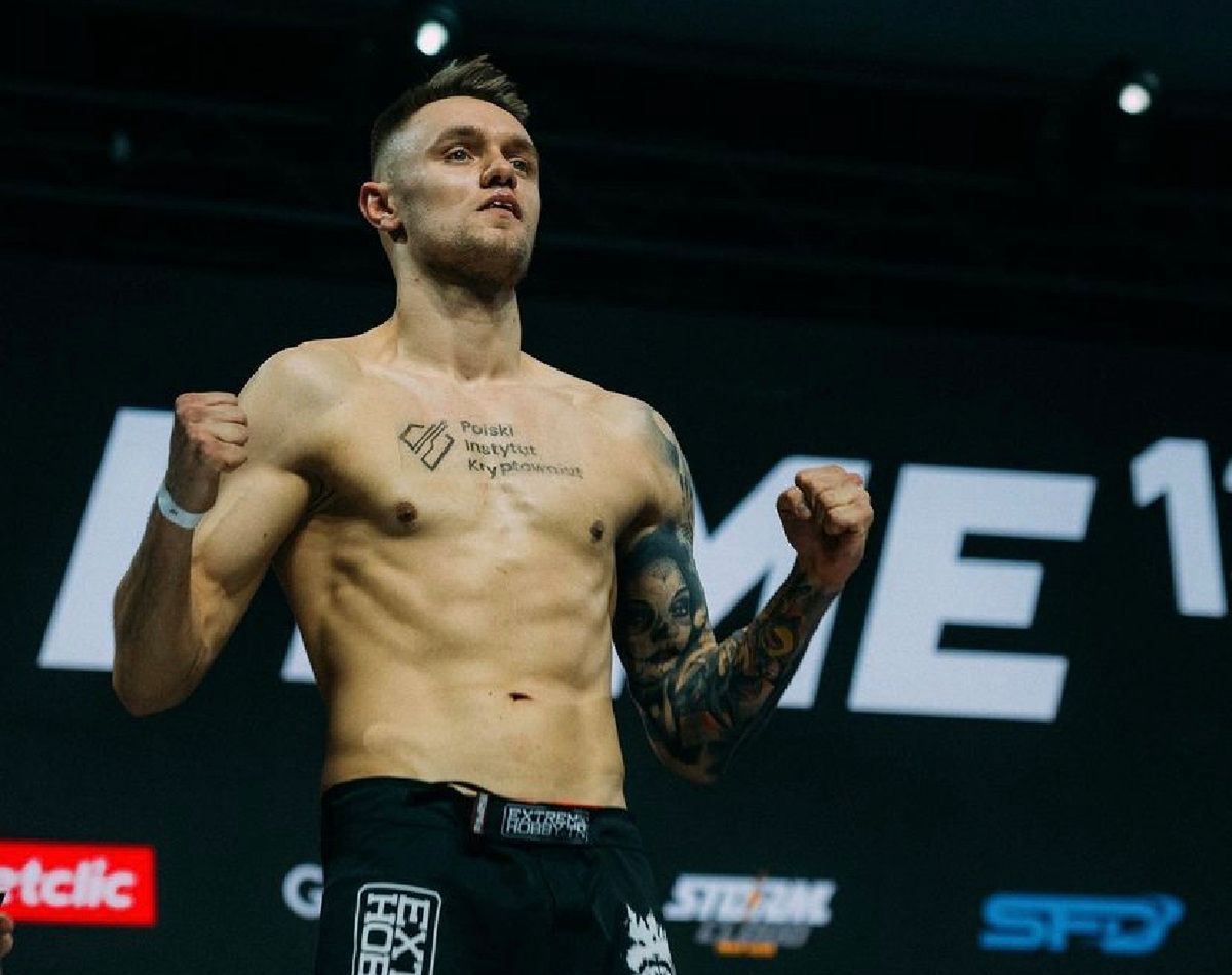 "Ponczek" uduszony. Efektowna wygrana Malczyńskiego na Fame MMA 13