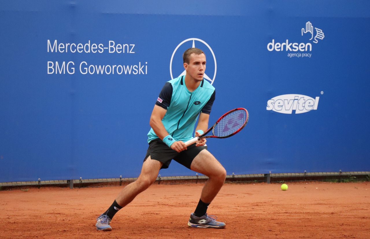 Daniel Michalski nie pomógł szczęściu. Mecz trwał mniej niż godzinę