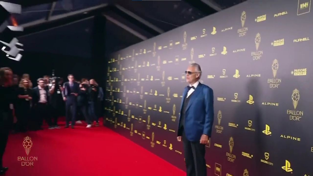 Wyjątkowy gość na gali Złotej Piłki