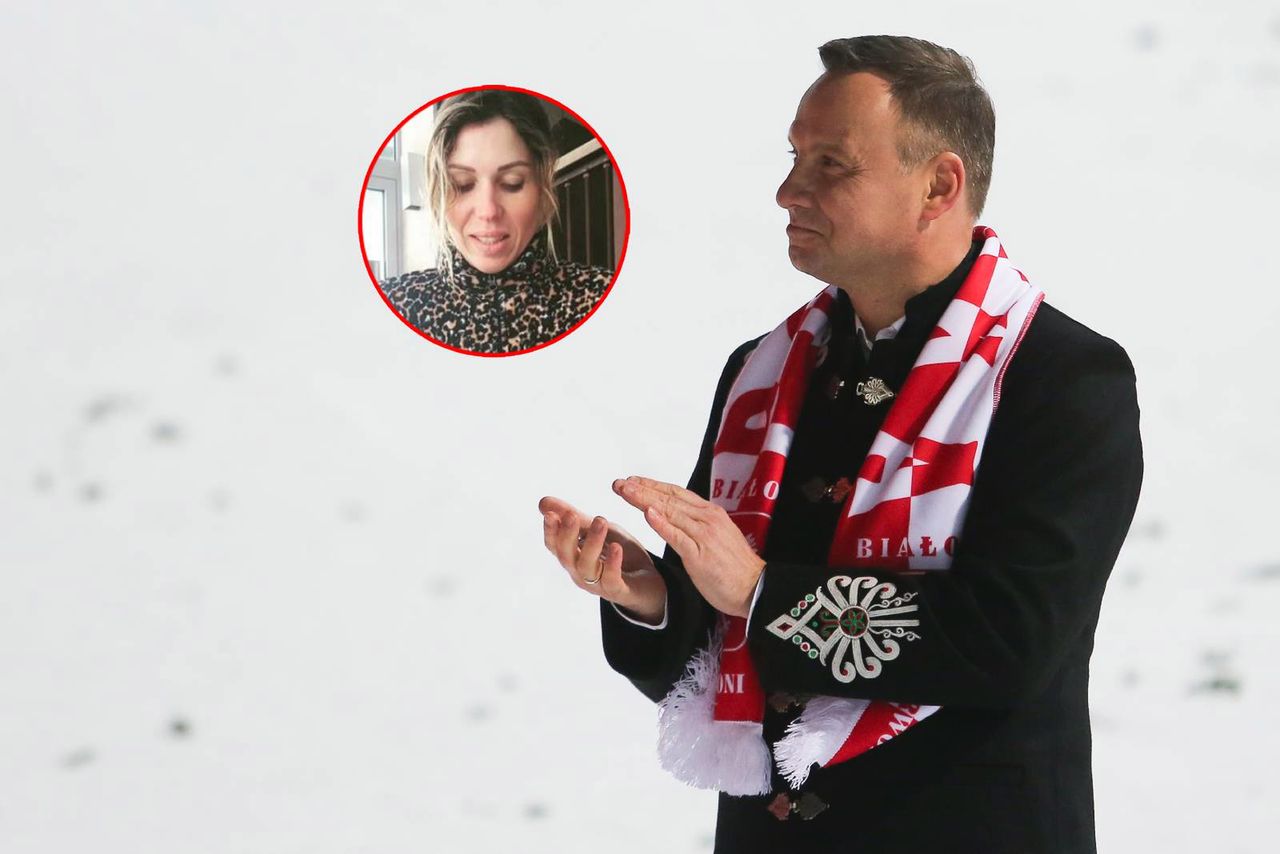 Zaskoczenie! Nie zgadniesz, z kim prezydent Duda oglądał mecz Polaków