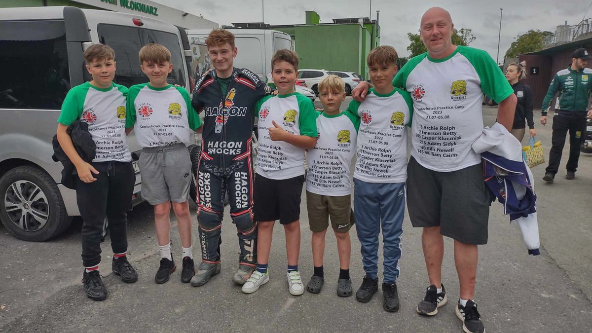 Żużel. Młodzi Brytyjczycy zachwyceni pobytem w Częstochowie. "Czuli się ...