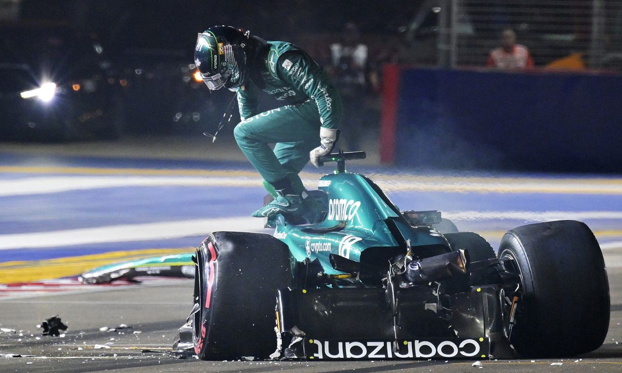 Fatalny wypadek Strolla w F1. Zaskakująca decyzja kierowcy i zespołu!