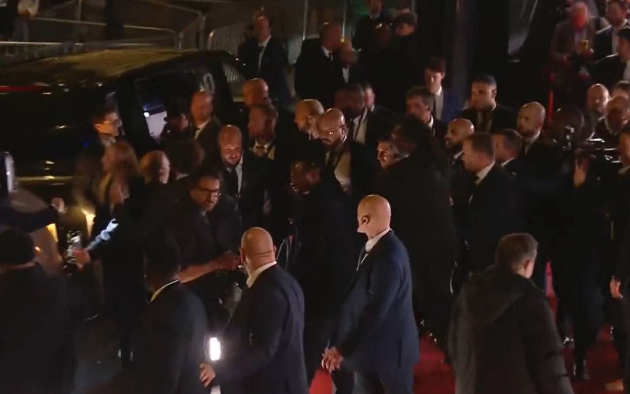 Co tam się działo! Nagrali Messiego tuż po gali