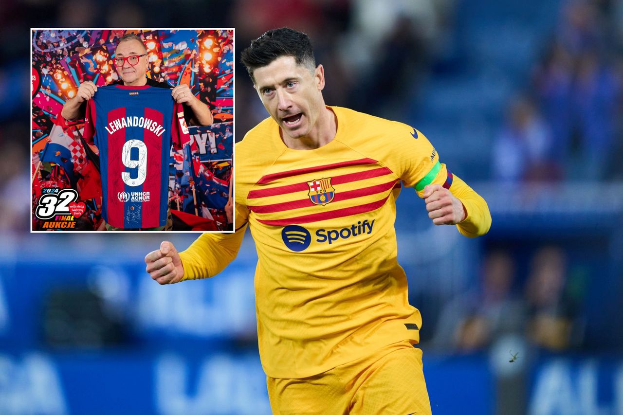 18 osób licytowało. Lewandowski dorzucił dużą kwotę na WOŚP
