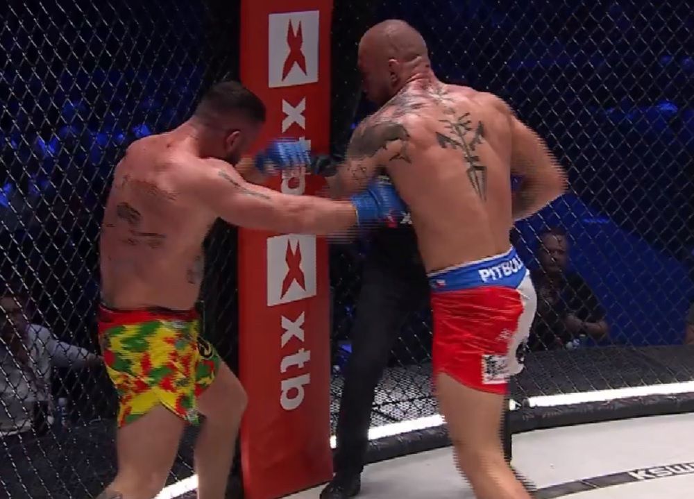 Szalone wymiany w walce Humburger - Dudek. Ciężki nokaut w 2. rundzie