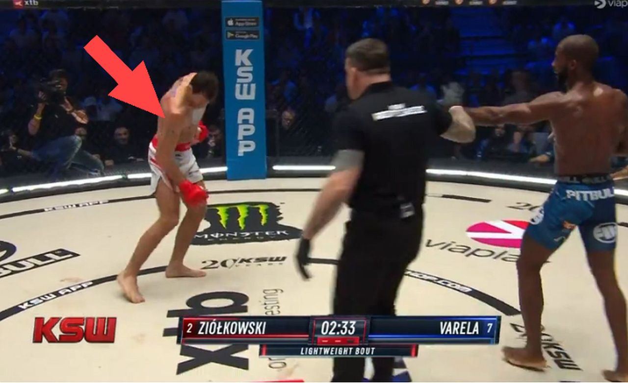 Przykre sceny na KSW. Wszystko widać