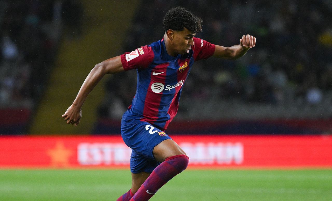 Ogromny wzrost wartości Lamine'a Yamala. Ponad 100 mln euro w pół roku