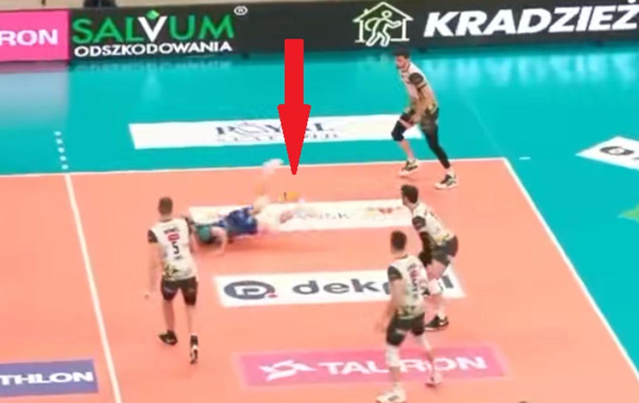 Obejrzysz kilka powtórek. Niewiarygodne przyjęcie w polskiej lidze [WIDEO]