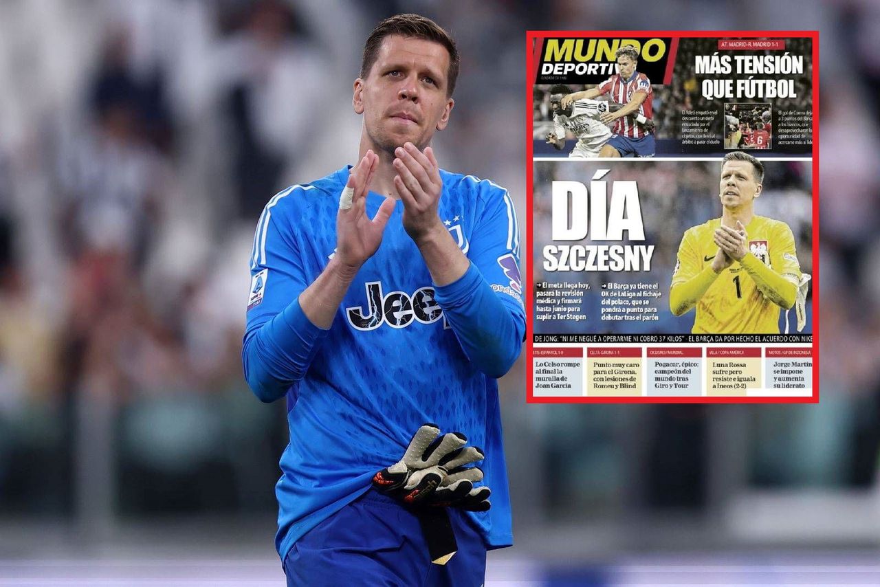 "Dzień Szczęsnego". Polak trafił na okładki hiszpańskich mediów