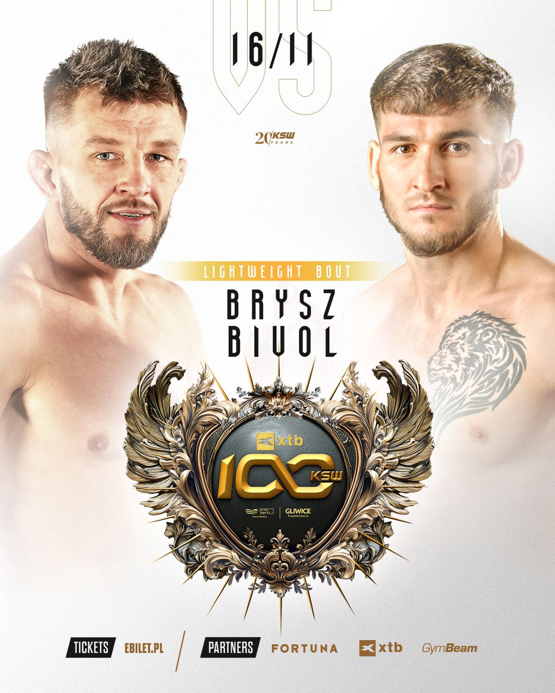 Adam Brysz poznał rywala na galę XTB KSW 100
