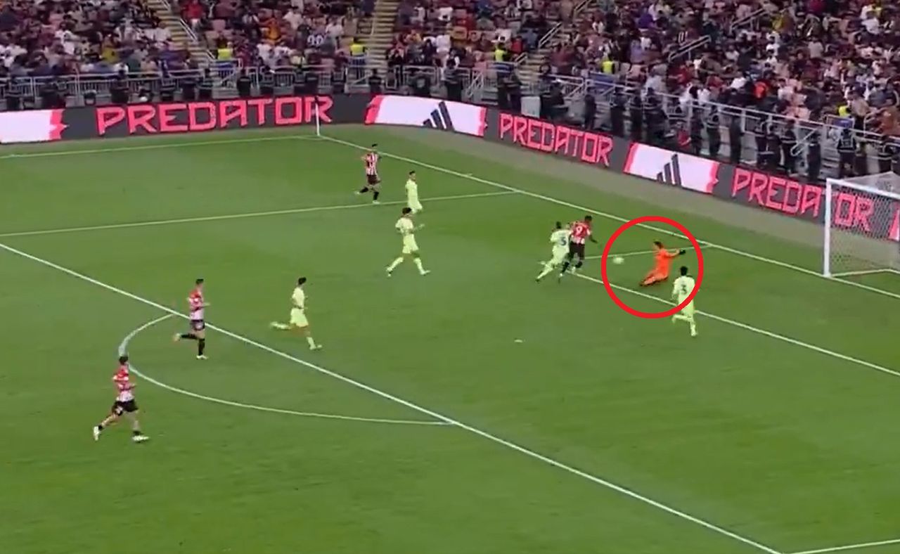 Bronił jak w transie. Zobaczcie, co Szczęsny wyprawiał na boisku