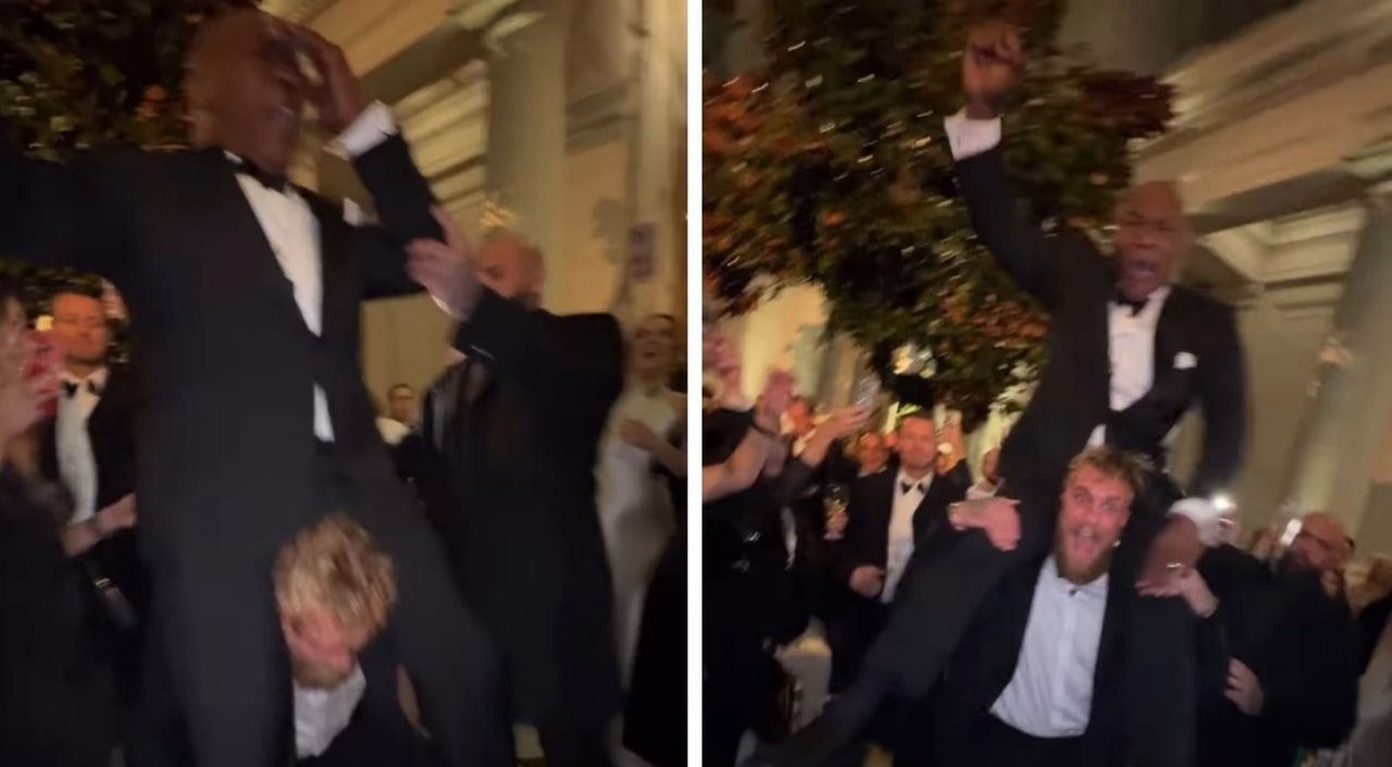 Jest nagranie. Oto, co Mike Tyson wyprawiał na balu u Trumpa