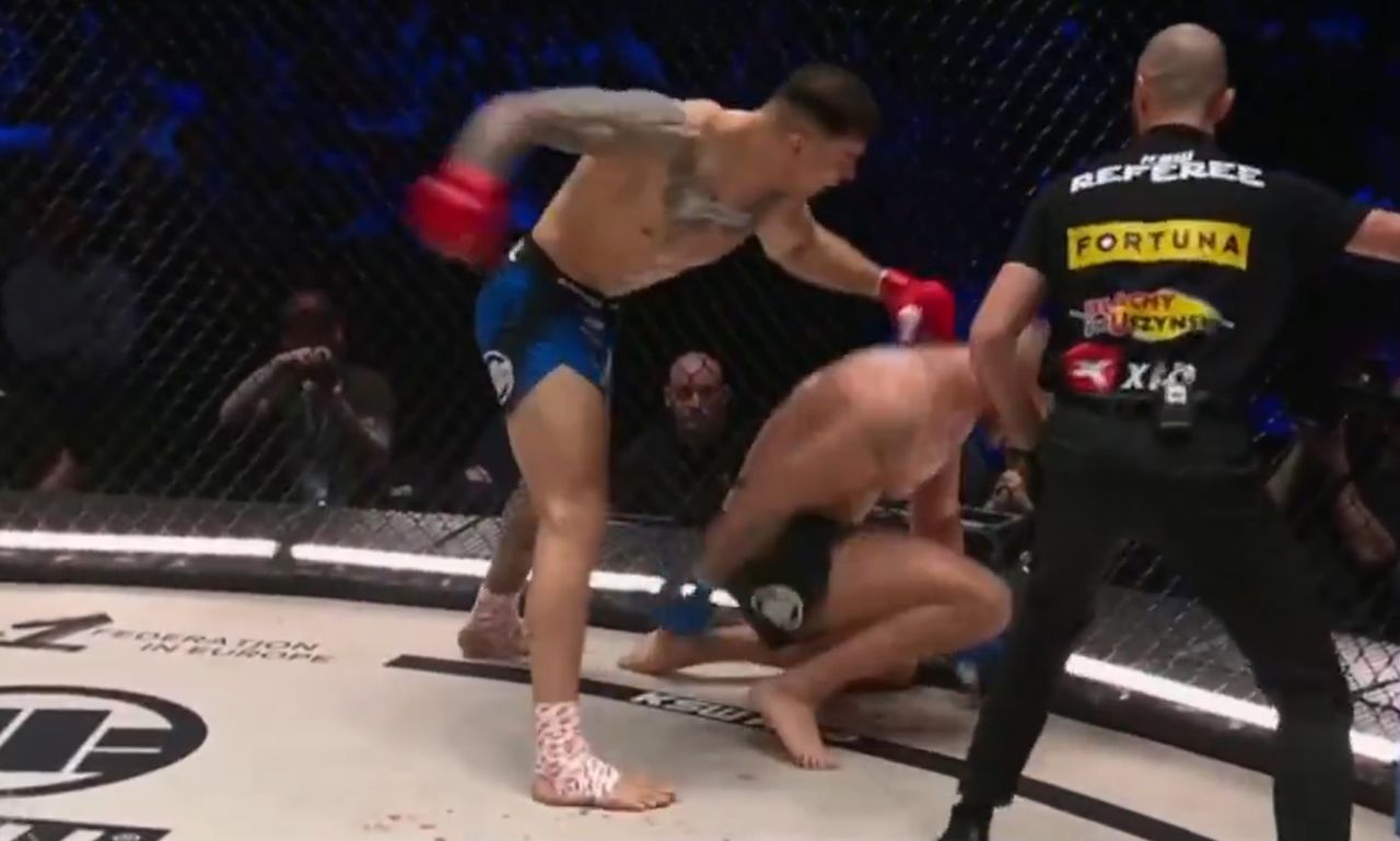 Demolka! Nokaut w hitowej walce Polaków w KSW