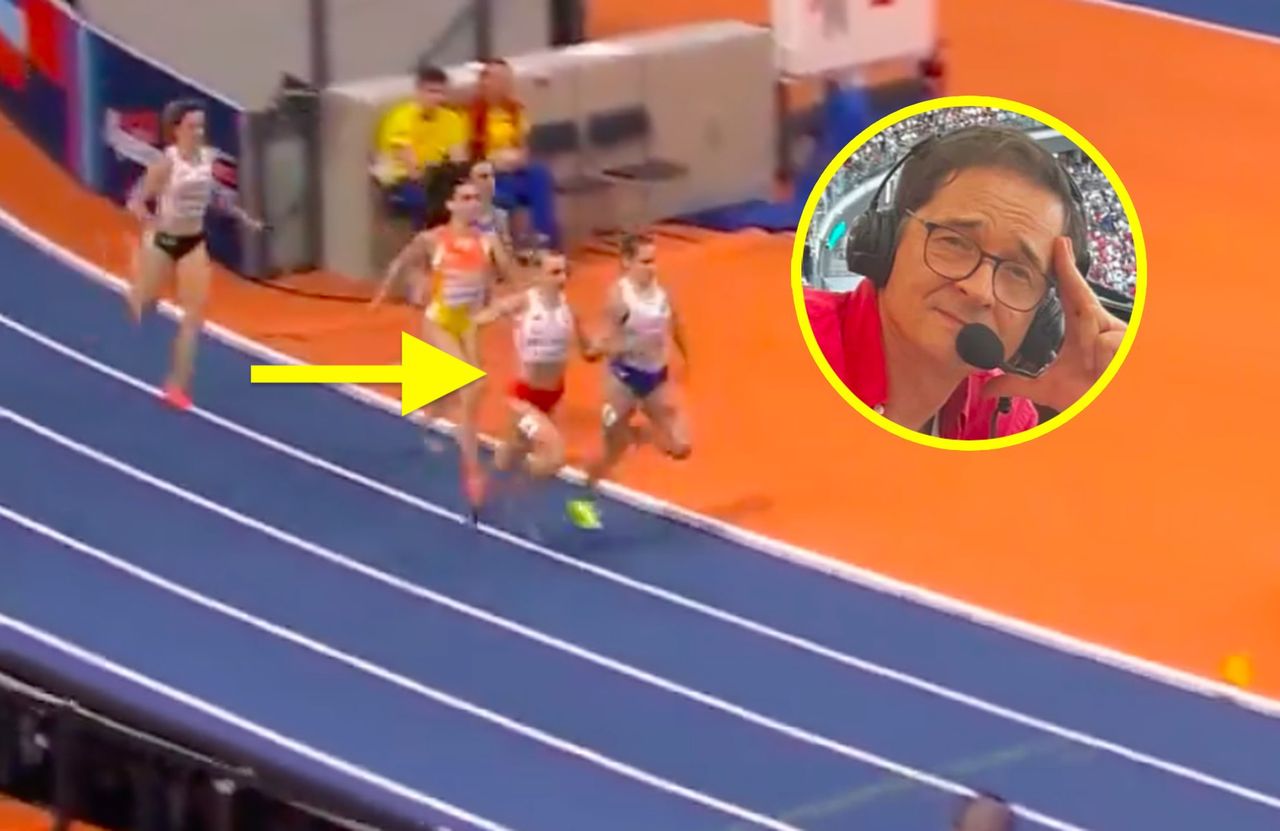 Polka biegła po finał, a Babiarz... Co za wpadka komentatora TVP