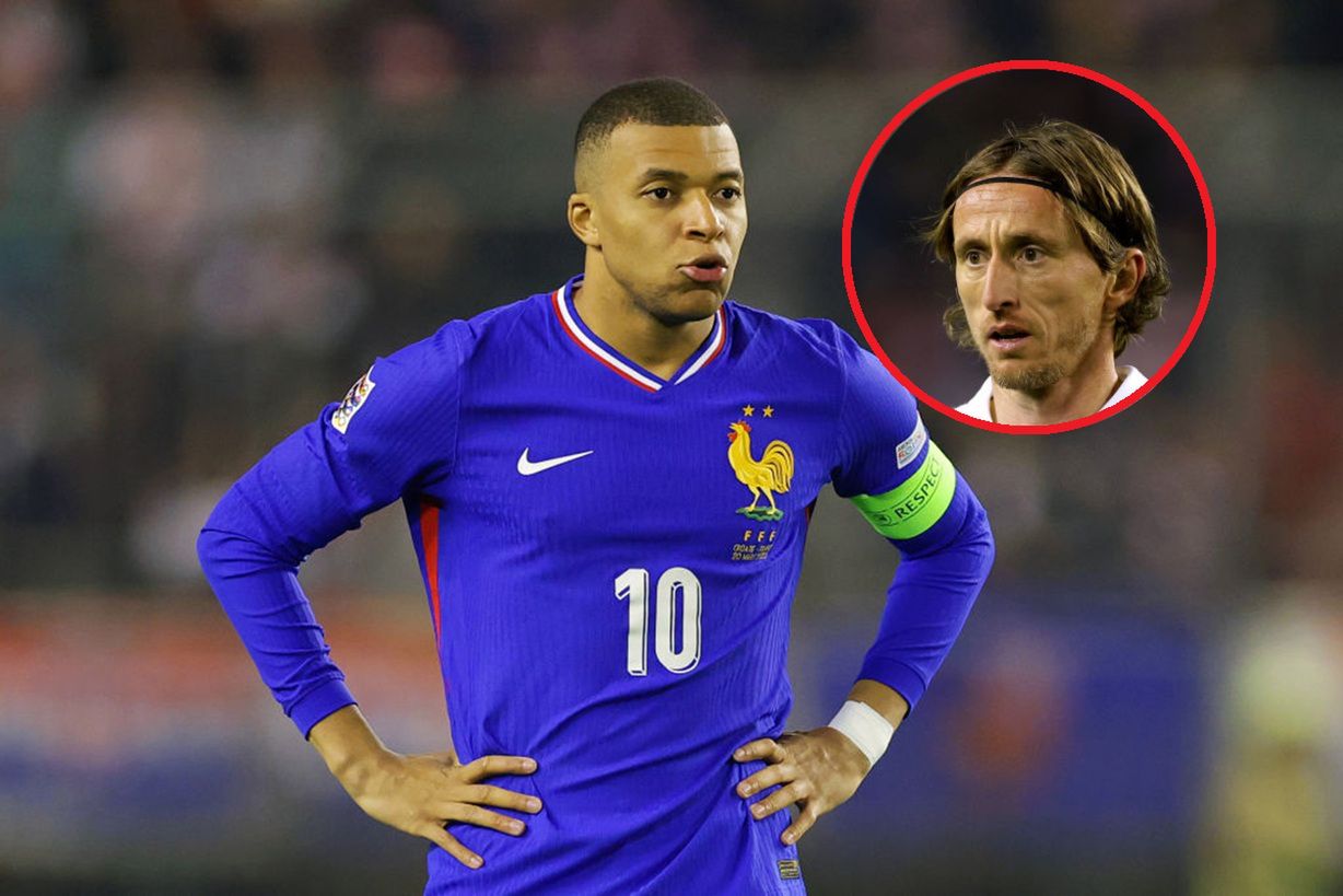 Mpabbe upadł w polu karnym. Modrić się wściekł i ruszył