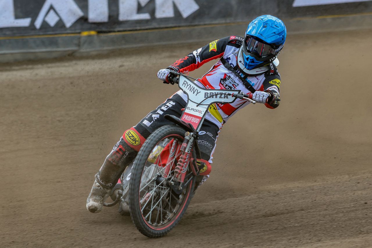 Żużel. Fantastyczny występ zawodnika Wilków Krosno. Patrick Hansen ...