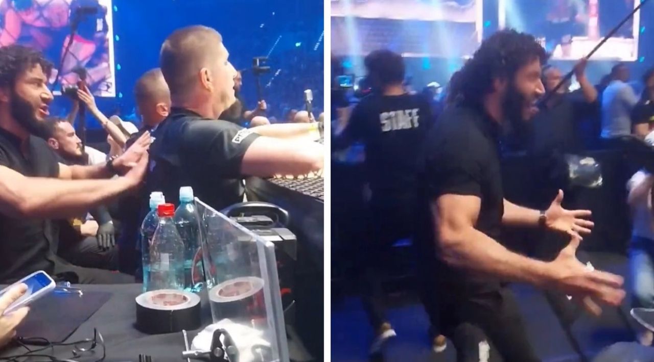 "Mamed oszalał". Nagrali, co Chalidow zrobił podczas walki Szpilki