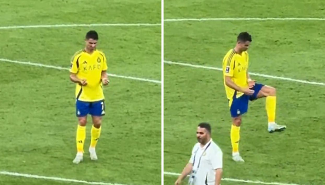 Nagrali Ronaldo po bolesnej porażce. Tylko spójrz, co wyprawiał