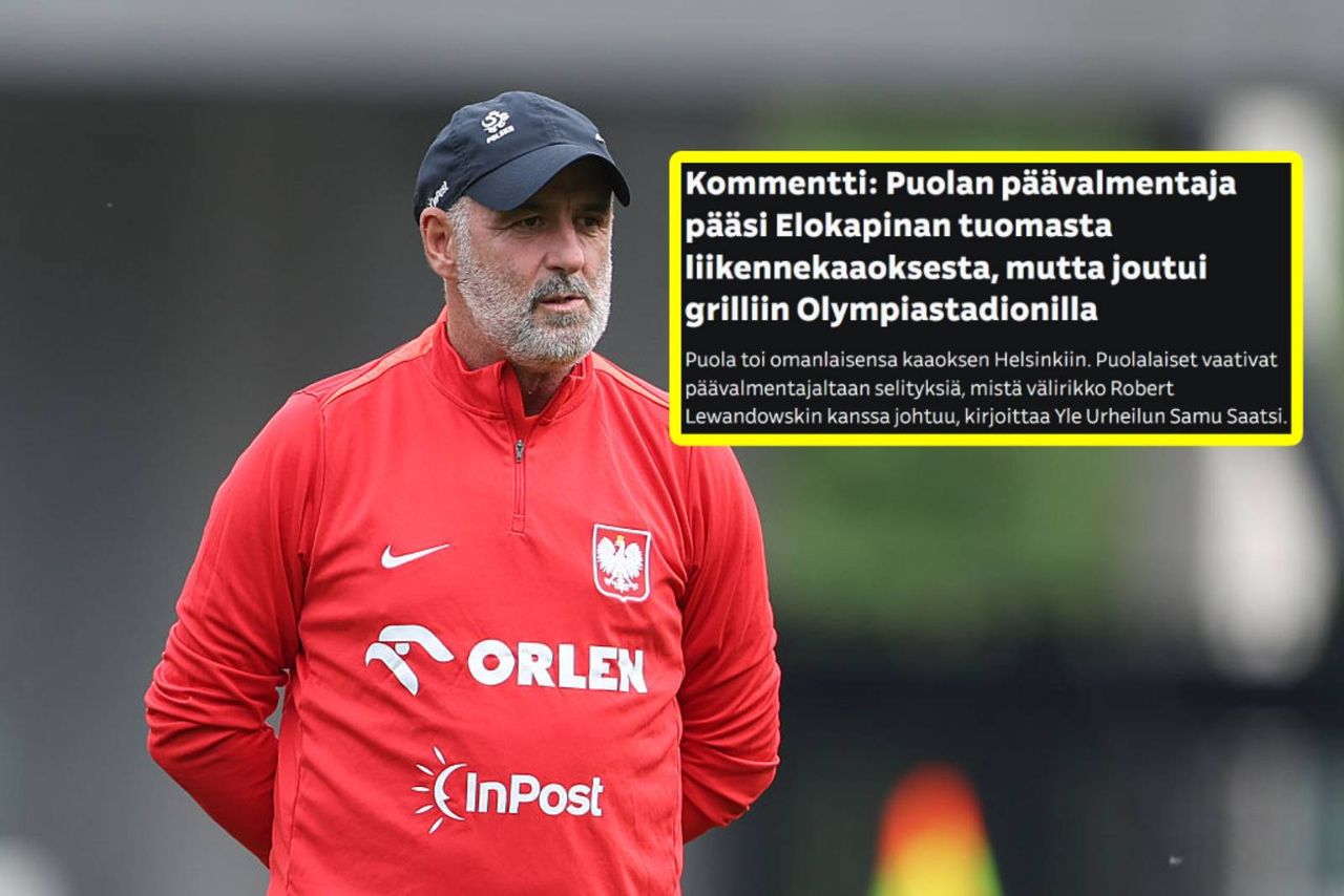 "Chaotyczny zespół". Fińskie media tak piszą o reprezentacji Polski