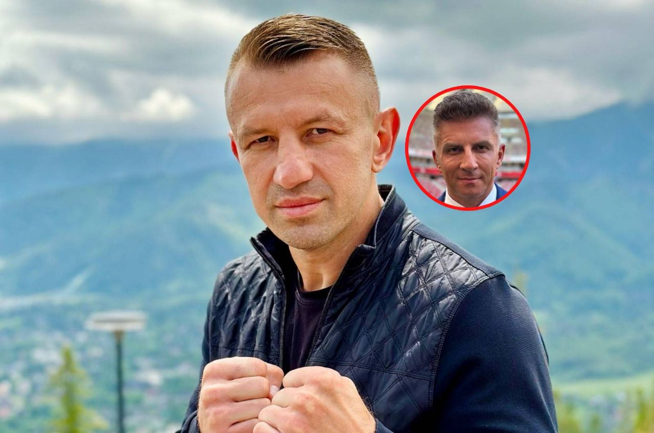 Duże problemy Adamka na lotnisku. Z pomocą ruszył Borek