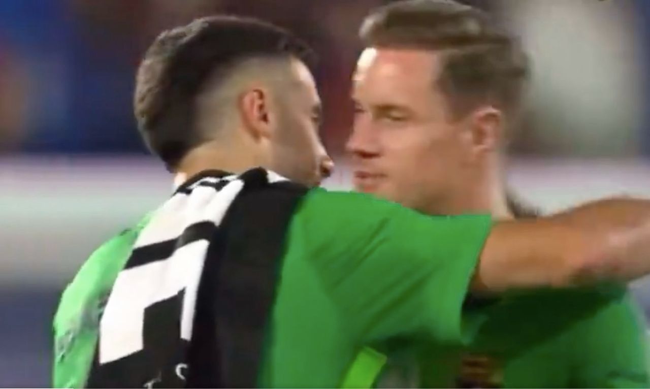 O tym geście jest głośno po meczu Barcelony. Tak potraktował ter Stegena
