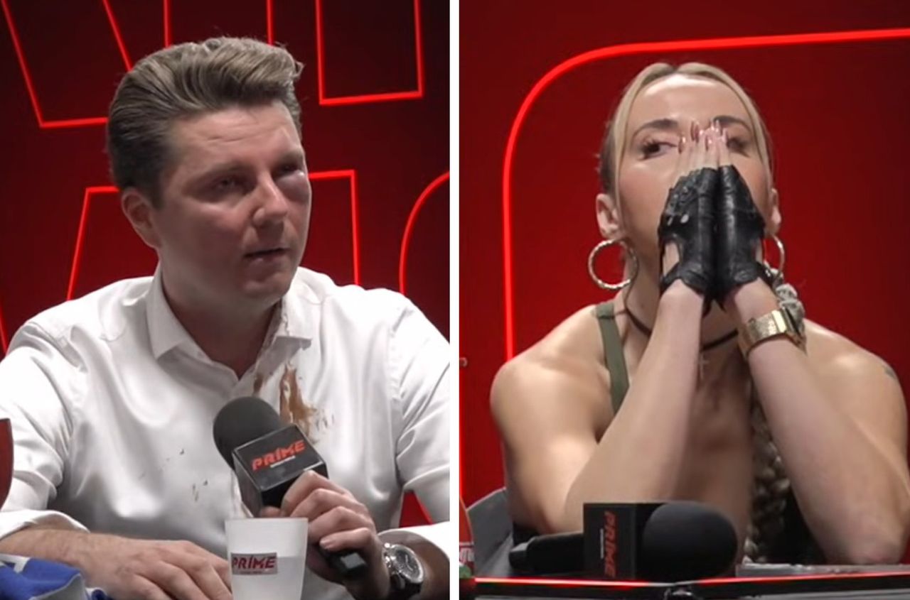 Podbite oko i awantura. Długo nie zapomni tej wizyty