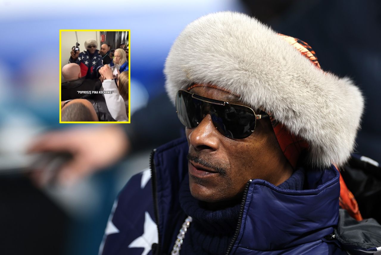 Snoop Dogg robi furorę na igrzyskach. A tu takie sceny z Polką