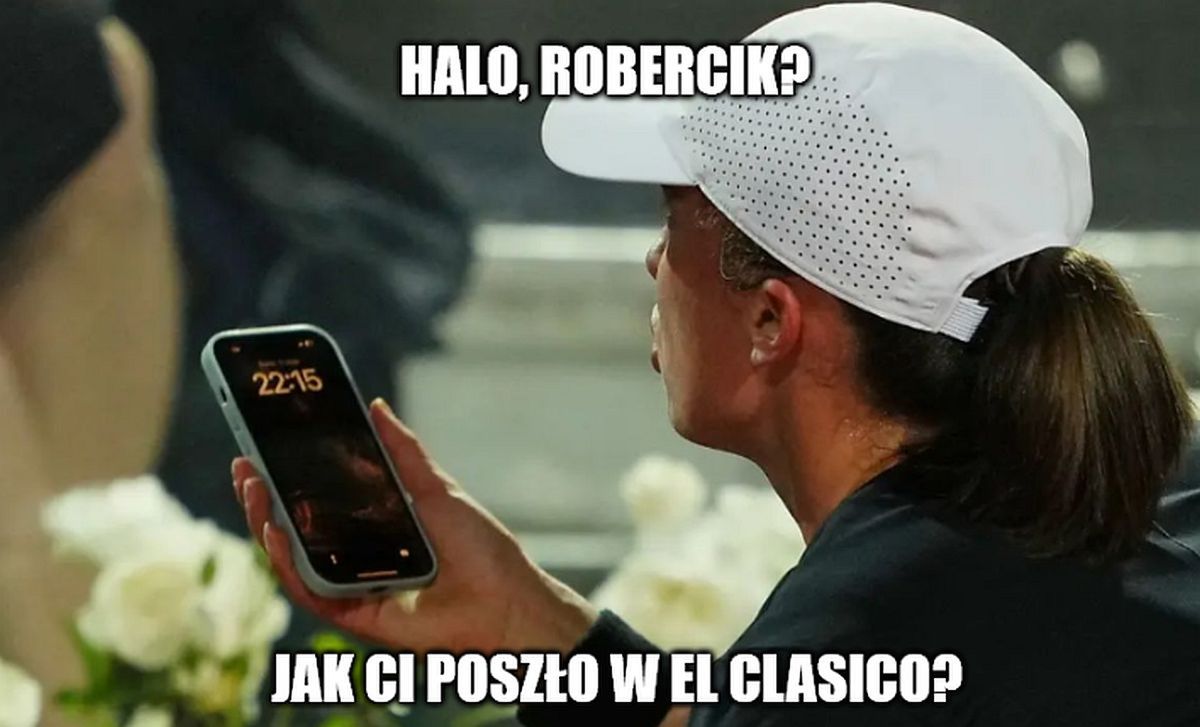 "Halo, Robercik?". Zobacz memy po El Clasico