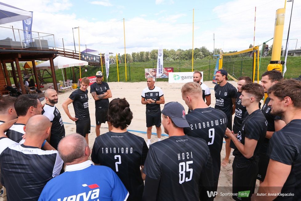 Trening Verva Warszawa Orlen Paliwa na piasku (galeria)