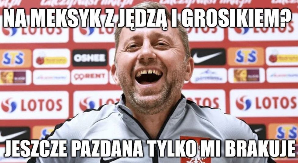 "Dudek nie jedzie". Zobacz memy po decyzji Michniewicza