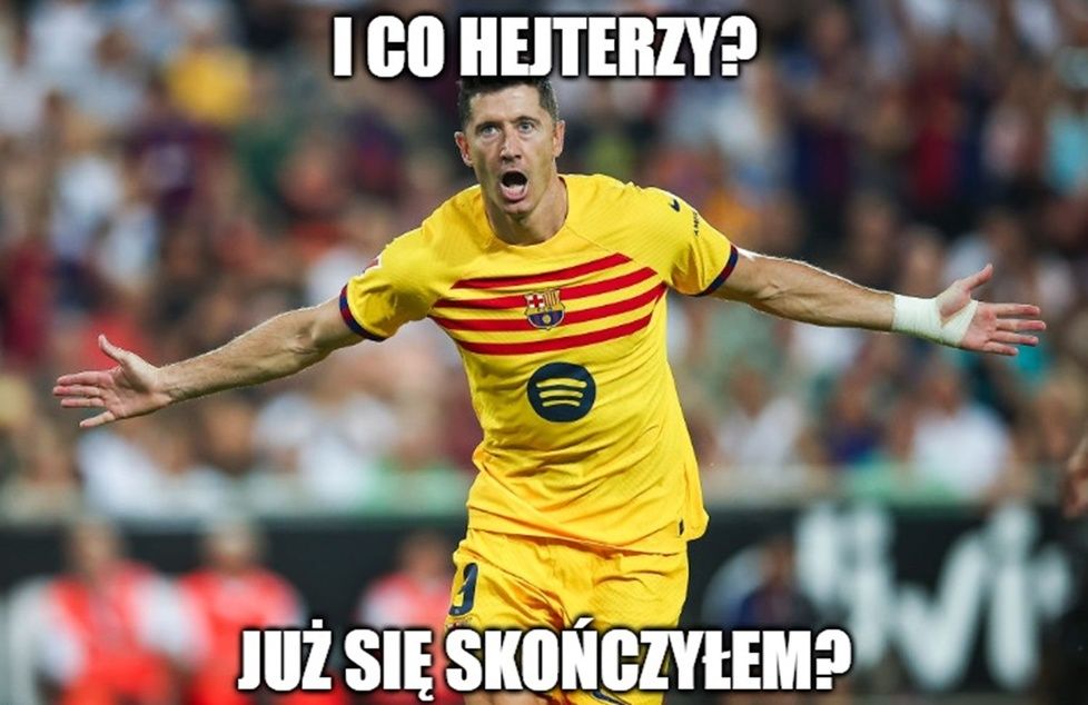 "I co hejterzy?" Zobacz najlepsze memy po występie Roberta Lewandowskiego